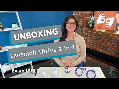 [ASL] Unboxing & Review of the Lansinoh Thrive 2-in-1 | How to Setup, Use, & Clean
