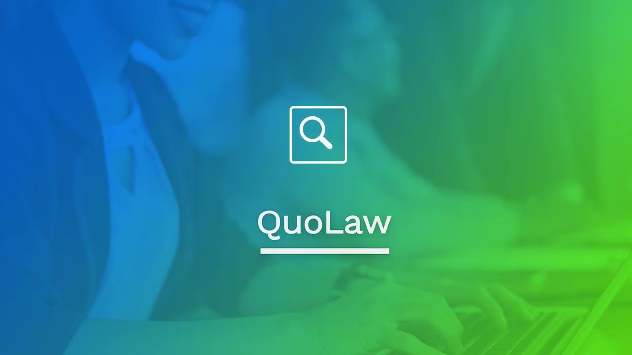 Tutorial QuoLaw - YouTube