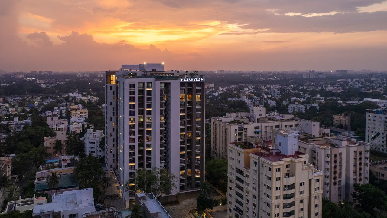 Baashyaam Constructions | The Plutus Residence Walkthrough - YouTube