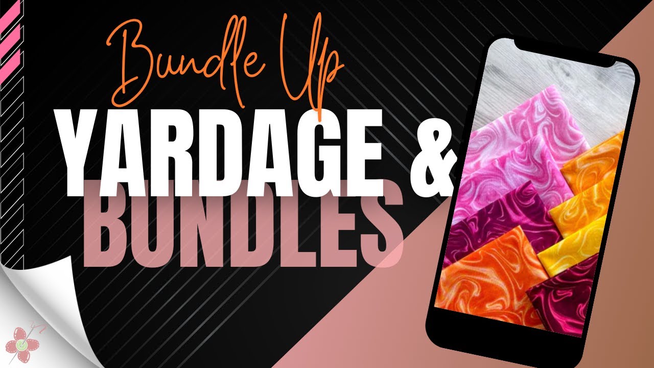 Yardage under $7.99, promo bundles, wide backs, fun bundles and more ...