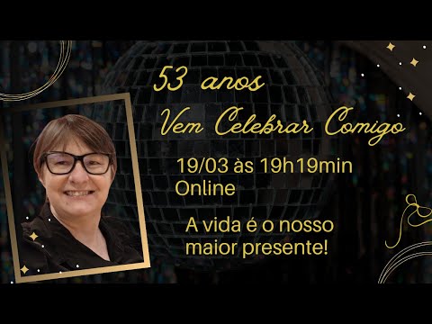 Aniversário Maidi Dalri - 53 anos - Dia 19 de março às 19h19min