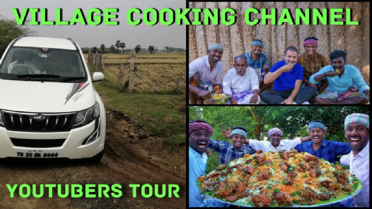 YouTuber's Tour-Village Cooking Channel, Hybrid Views - Tamil - YouTube