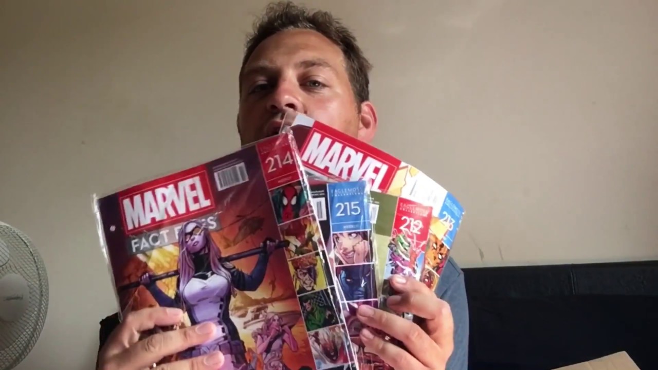 MARVEL Fact File Figure Unboxing - YouTube