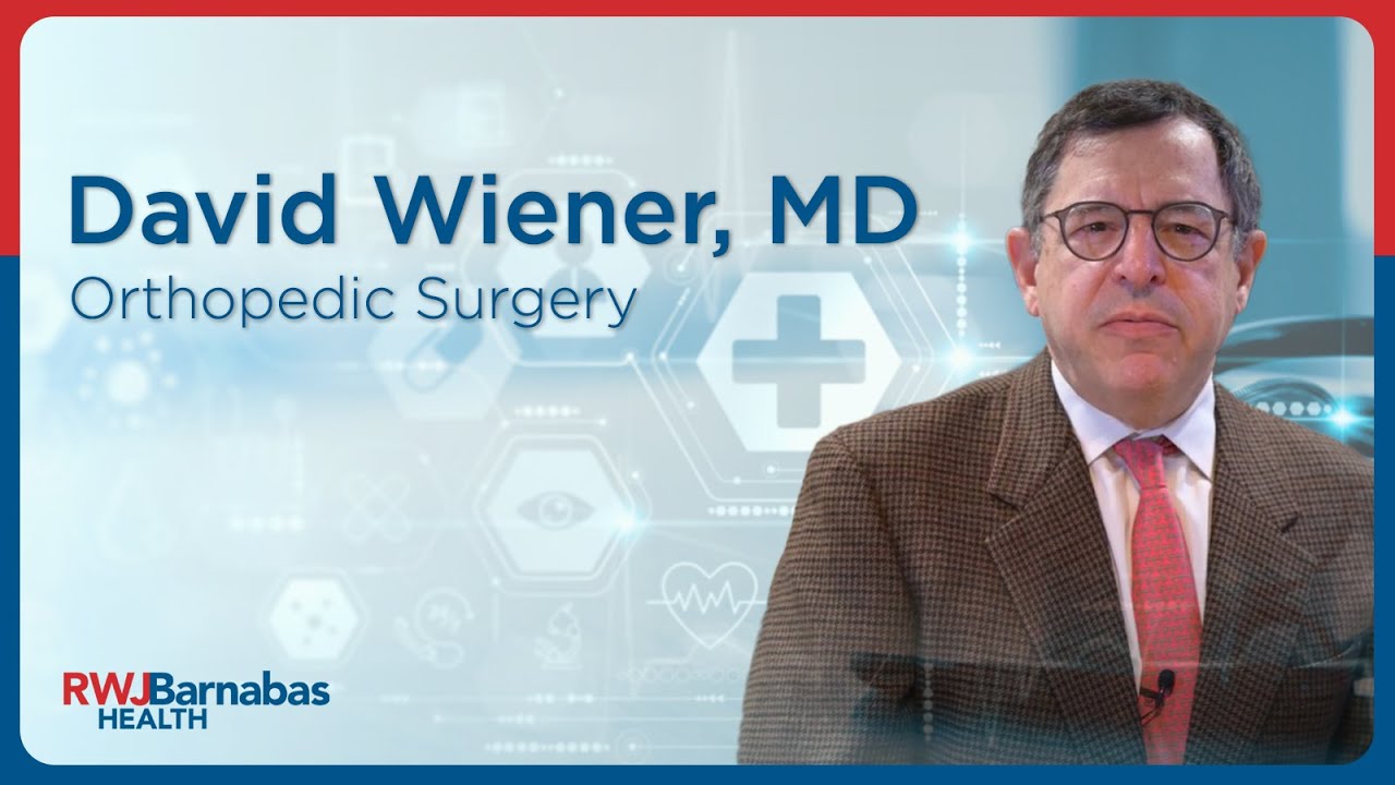 David Wiener, MD, Orthopedic Surgery - YouTube