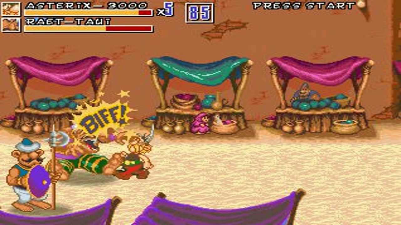 Asterix and Caesars Challenge OPENBOR 720P HD Playthrough - ACT 5 - YouTube