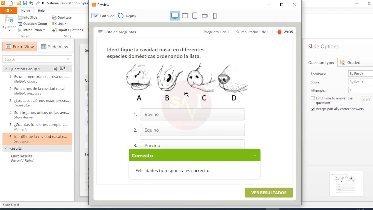 Crear Evaluación con Ispring Quiz Maker - YouTube