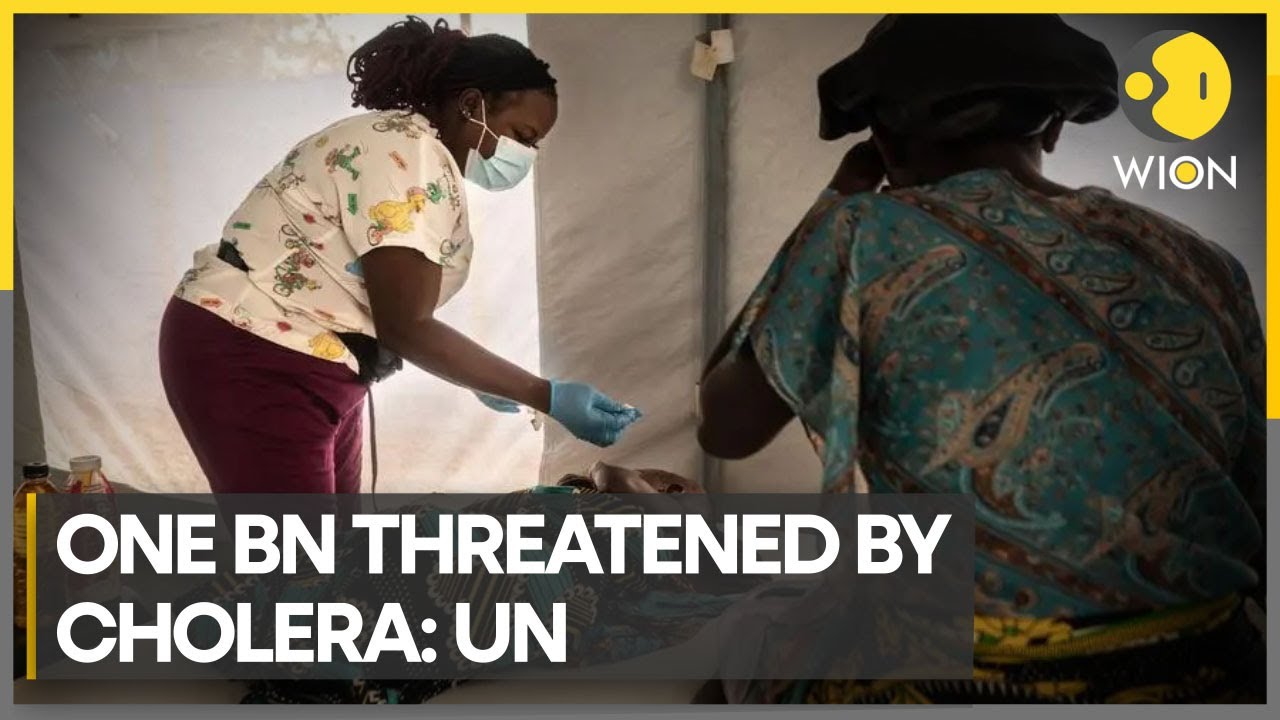 One billion people in 43 countries face cholera risk, amid 'bleak ...