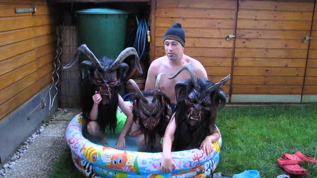 Cold Water Challenge 2014 - Höllenpass Schwarzach - YouTube
