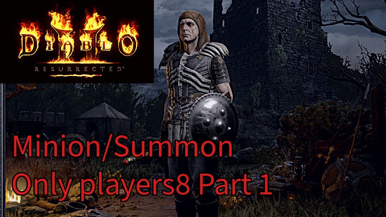 Minion Naming Day / Diablo 2 Resurrected Minions only players 8 - YouTube