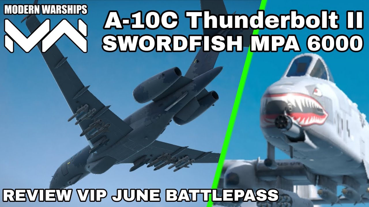 SOLO PLAYERAN | REVIEW A-10C Thunderbolt II + Swordfish MPA 600 ...