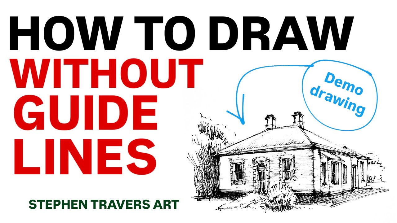 How to Draw Without Guidelines - YouTube
