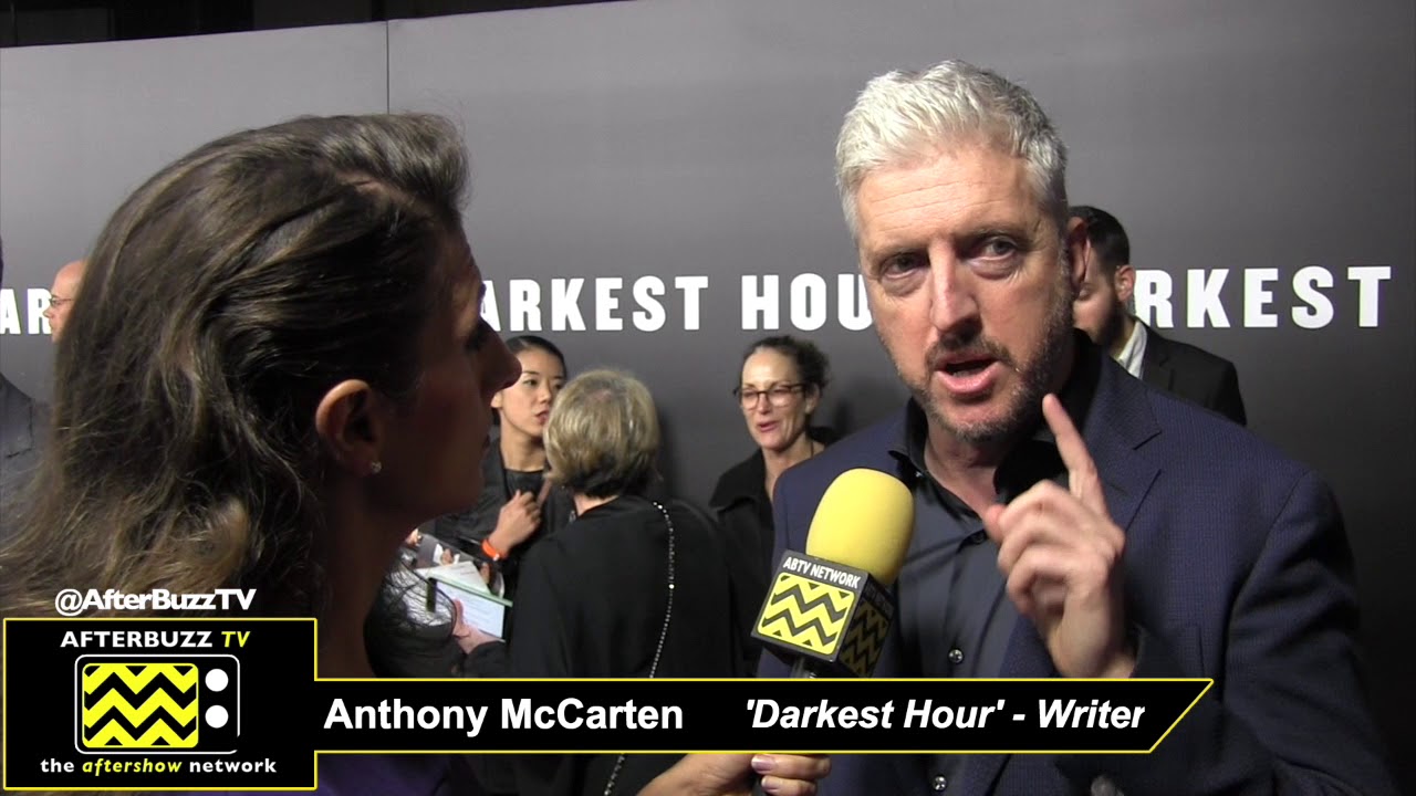 Anthony McCarten at the 'Darkest Hour' Red Carpet Premiere - YouTube