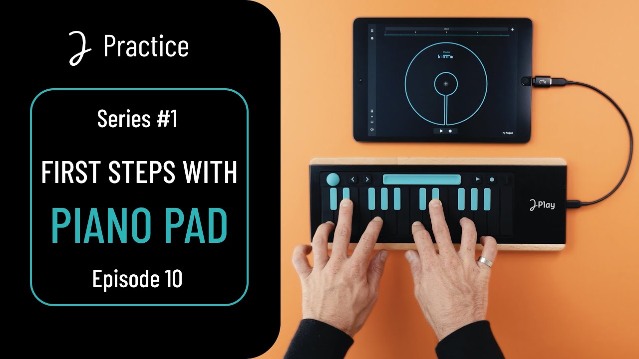 Joué Play | Practice: Simple chords and bass line with Piano Pad - YouTube