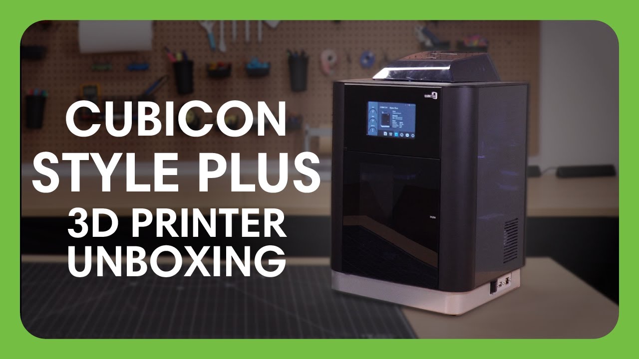 Cubicon Style Plus 3D Printer Unboxing | InkSmith - YouTube