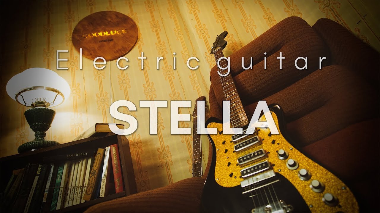 STELLA USSR SOVIET ELECTRIC GUITAR RUSSIAN jazz strat tele master ...