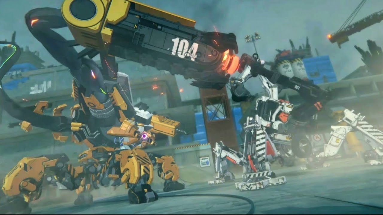 Zenless Zone Zero - Epic Mecha Fight Cut Scene - YouTube