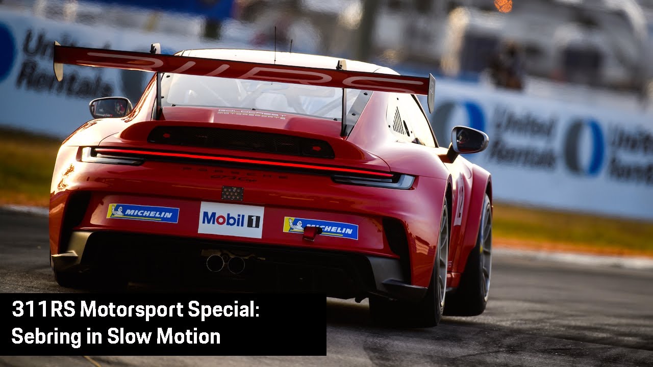 SEBRING IN SLOW MOTION | 311RS Motorsport Porsche 992 GT3 Cup Team ...
