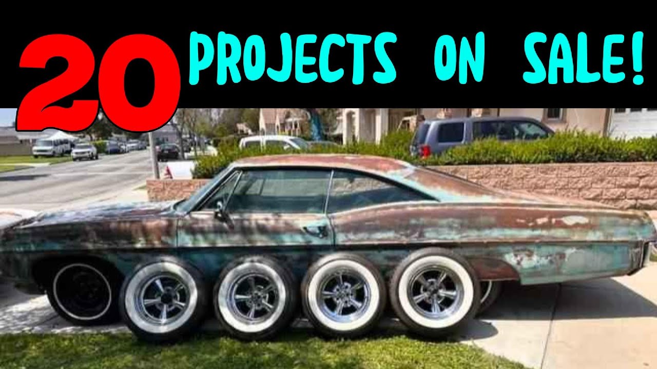 20 Amazing Classic Car Projects Now Available on Facebook Marketplace ...