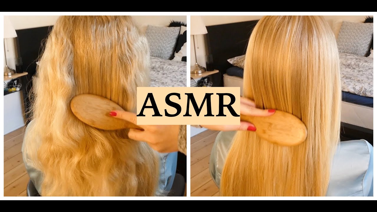 ASMR HAIR PLAY COMPILATION 💆🏼‍♀️ Hair Brushing And Spraying Sounds, No ...