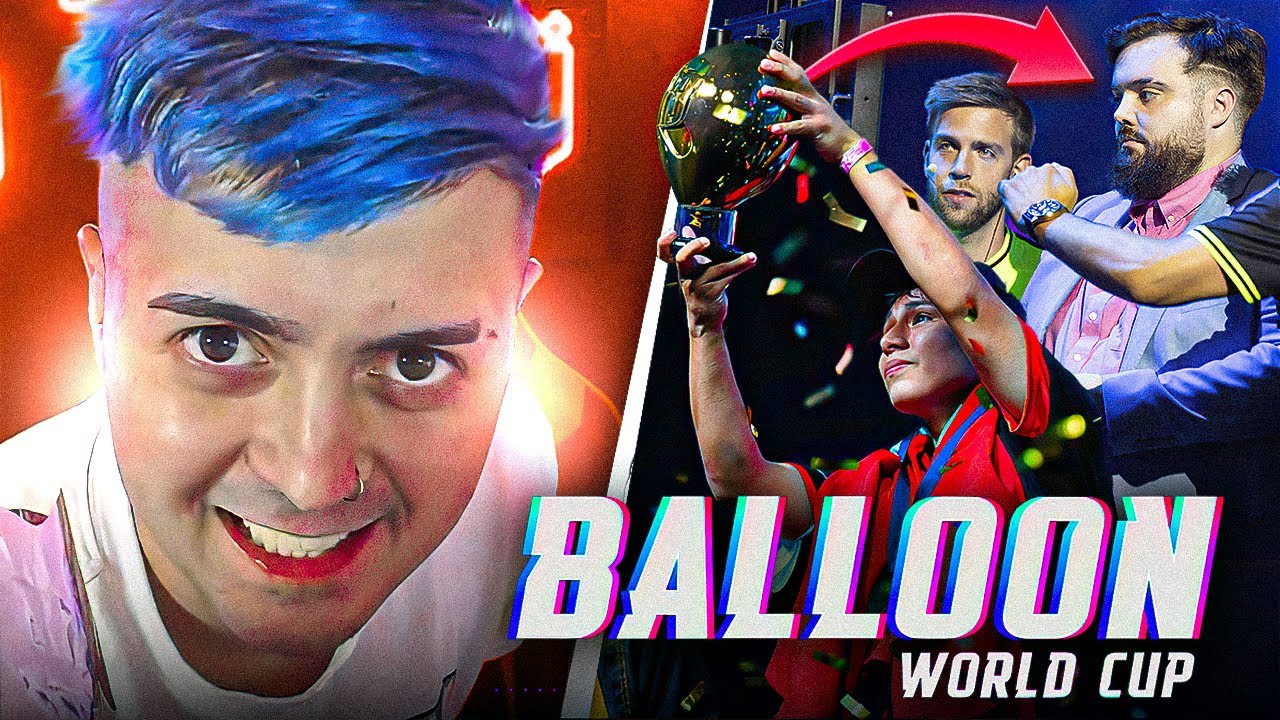 Estuve en el MUNDIAL de GLOBOS de IBAI 🎈 ( BALLOON WORLD CUP ) - YouTube