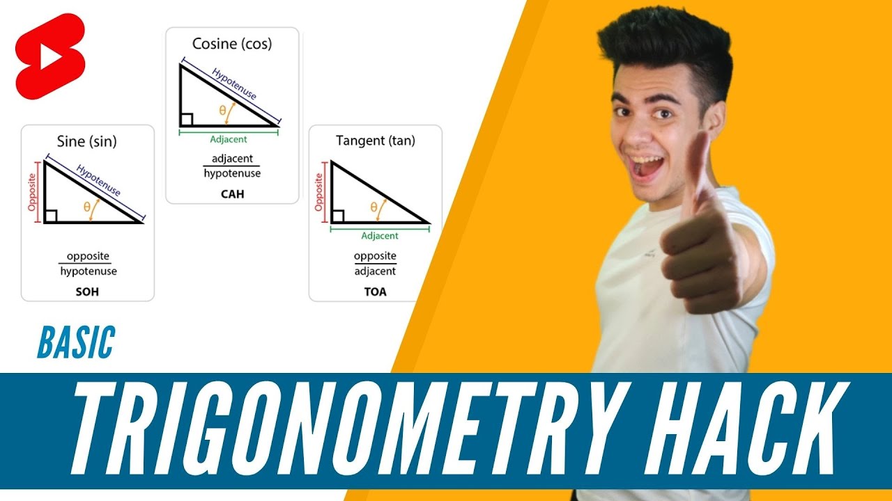 Trigonometric formula hack | Class 10 Maths | Trigonometry | Science in a minute | #shorts - YouTube