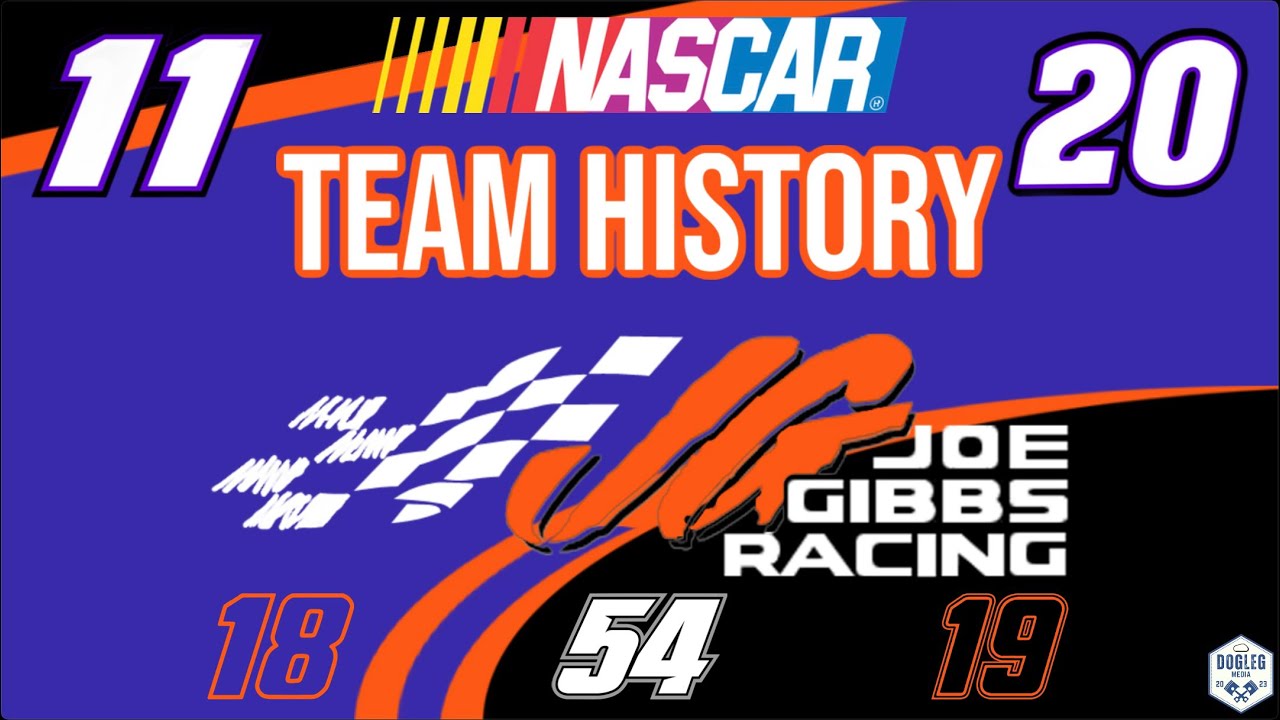 The History of Joe Gibbs Racing - YouTube
