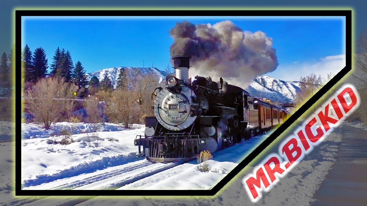 Steam Train Compilation in the snow! - YouTube