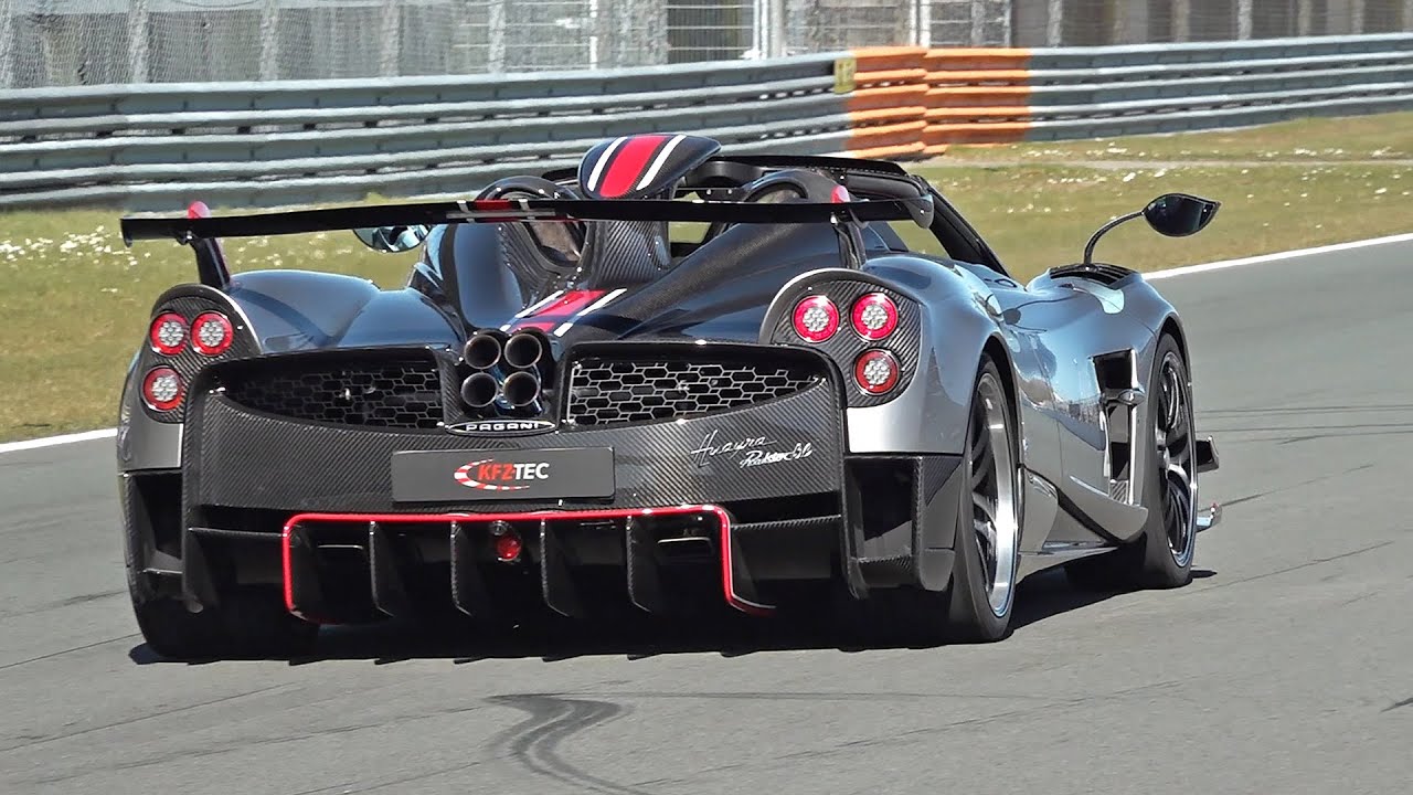 $3.5 Million Pagani Huayra Roadster BC - Engine Start up, Exhaust ...