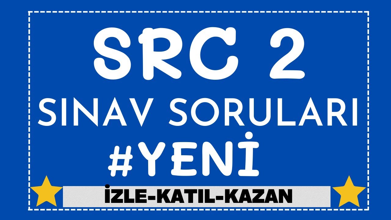 #SRC1234#SINAV#SORULARIveCEVAPLARI #SRC1234#SINAV#SORULARI (7) - YouTube