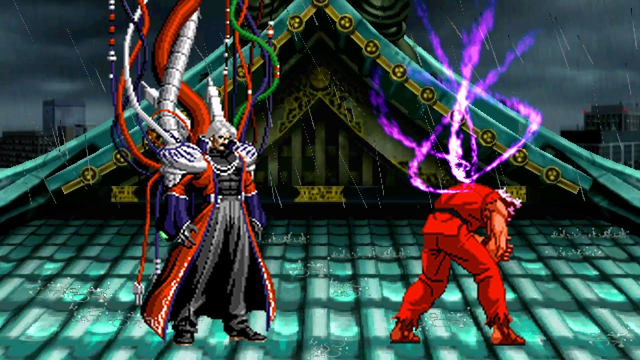 [KOF vs SF] Omega Rugal vs Orochi-Akuma - YouTube