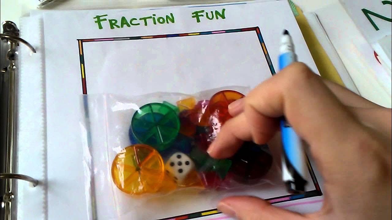 Math activity mats/File folder games (K-2nd grade) - YouTube