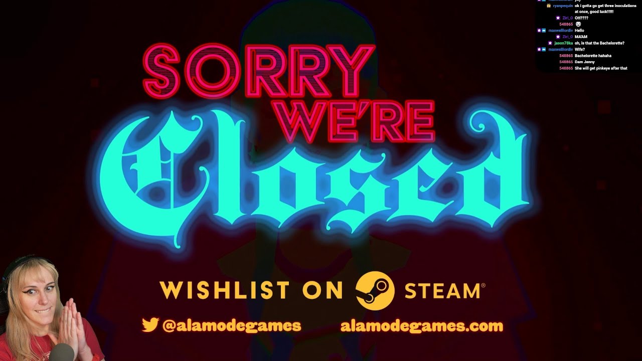Let's Stream the demo of Sorry We're Closed - YouTube