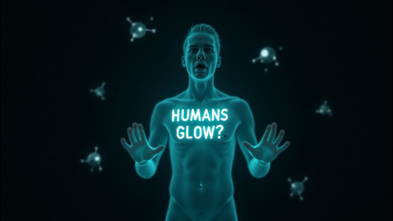 Humans GLOW in the Dark!? (But Your Eyes Can’t See It) 🌟 #shorts - YouTube