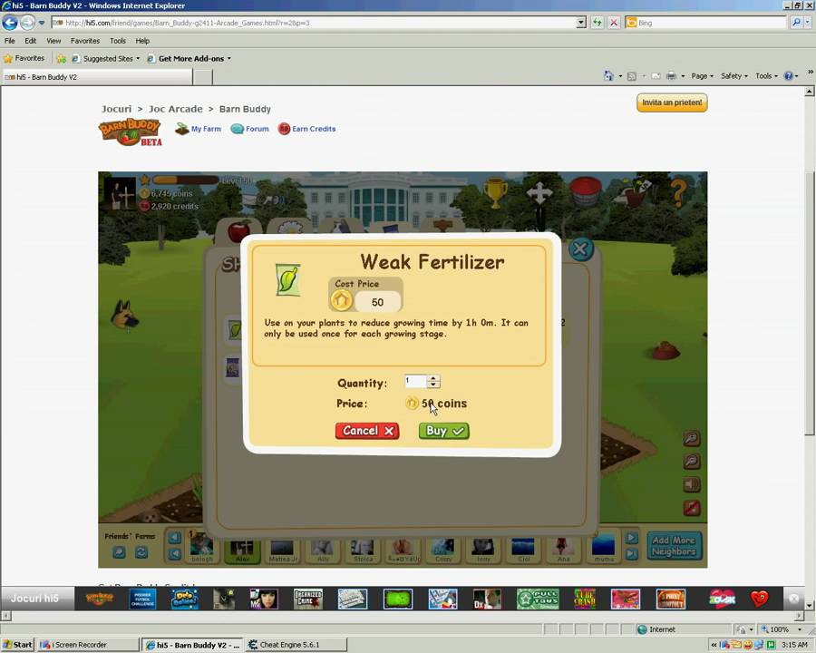 Barn Buddy hi5 money hack HD Tutorial by DJNeo - YouTube