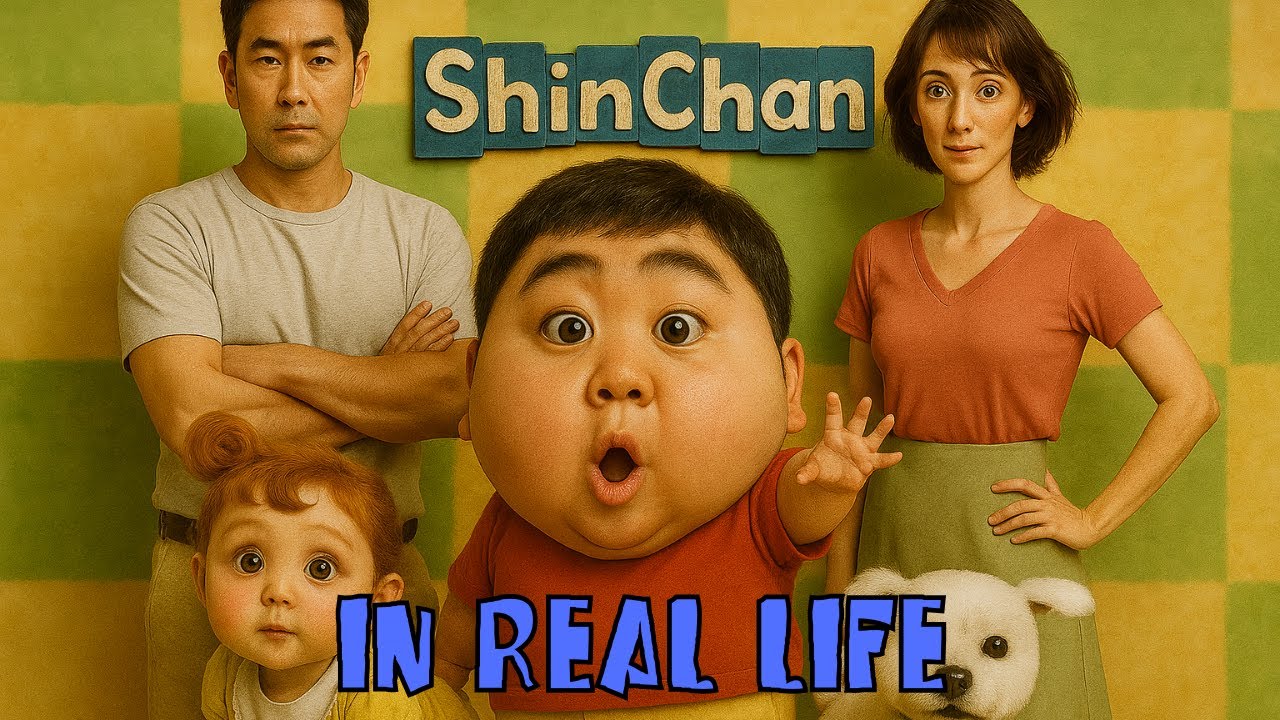 SINCHAN | Shinnosuke and the Nohara Family in real life | What If ...