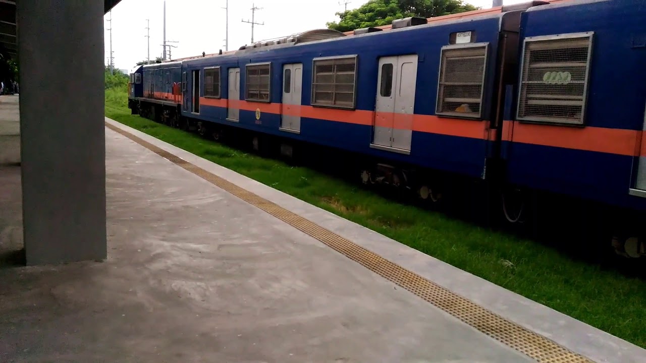 PNR DEL 918 w/ex-JR East EMU 203 6 leaving Sucat Station - YouTube
