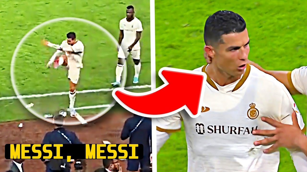 Cristiano Ronaldo Angry Reaction after Match vs Al Ittihad 😤😡 - YouTube