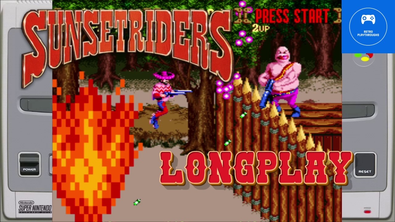 Sunset Riders | SNES | Longplay - YouTube