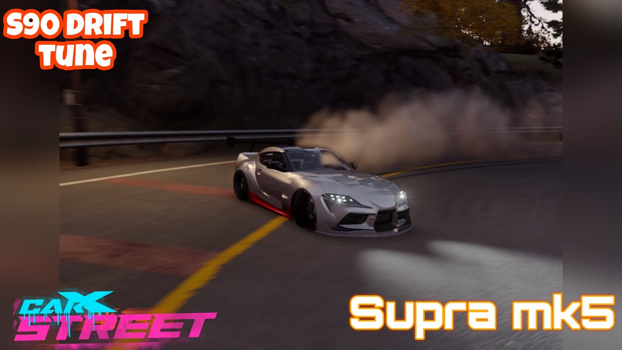 CarX street | Supra mk5 S90 tuning for Drifting engine and gearbox ...