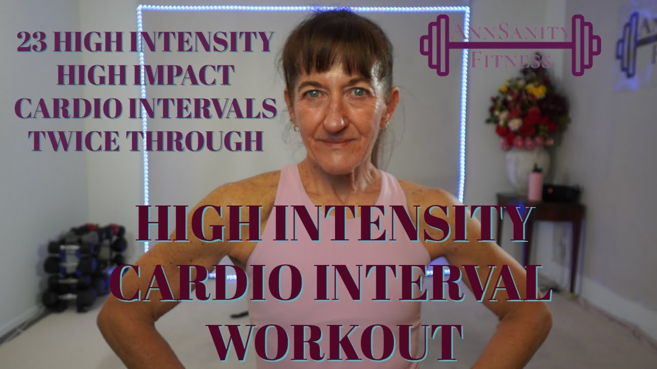 All Cardio Interval Workout. High Intensity, High Impact Cardio ...