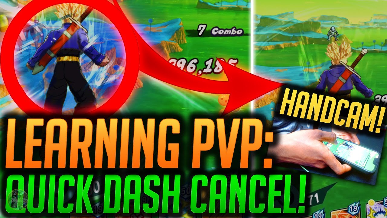 HOW TO QUICK DASH CANCEL WITH HANDCAM!!! LEARNING PVP INSANE NEW ...