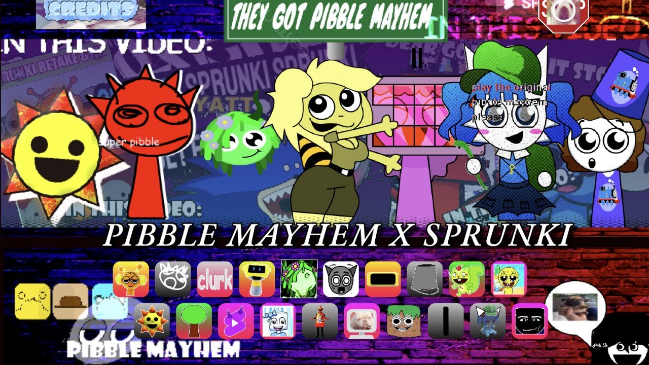 Incredibox - Pibble Mayhem x Sprunki (Sprunki Mayhem) - Gameplay ...
