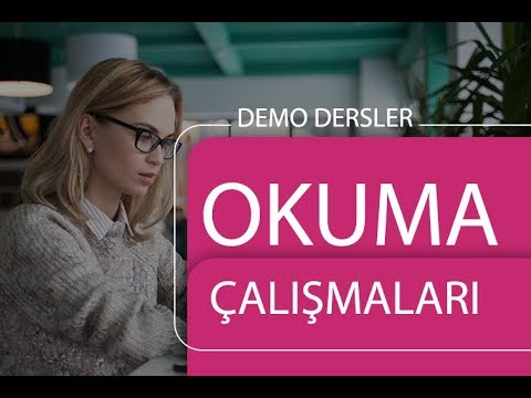 UZMANDİL DEMO DERSLER - READING (OKUMA) ÇALIŞMALARI
