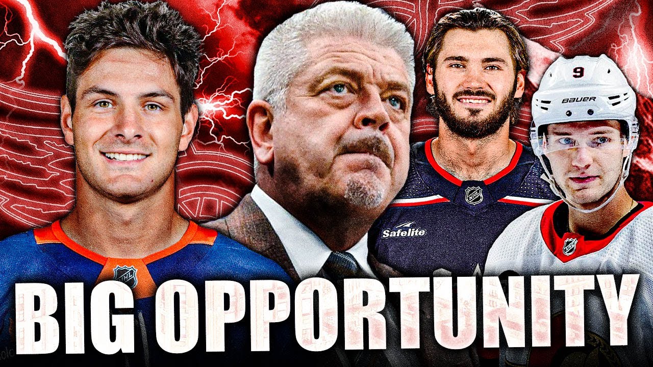 THE DETROIT RED WINGS HAVE A HUGE OPPORTUNITY HERE: MATHEW BARZAL ...