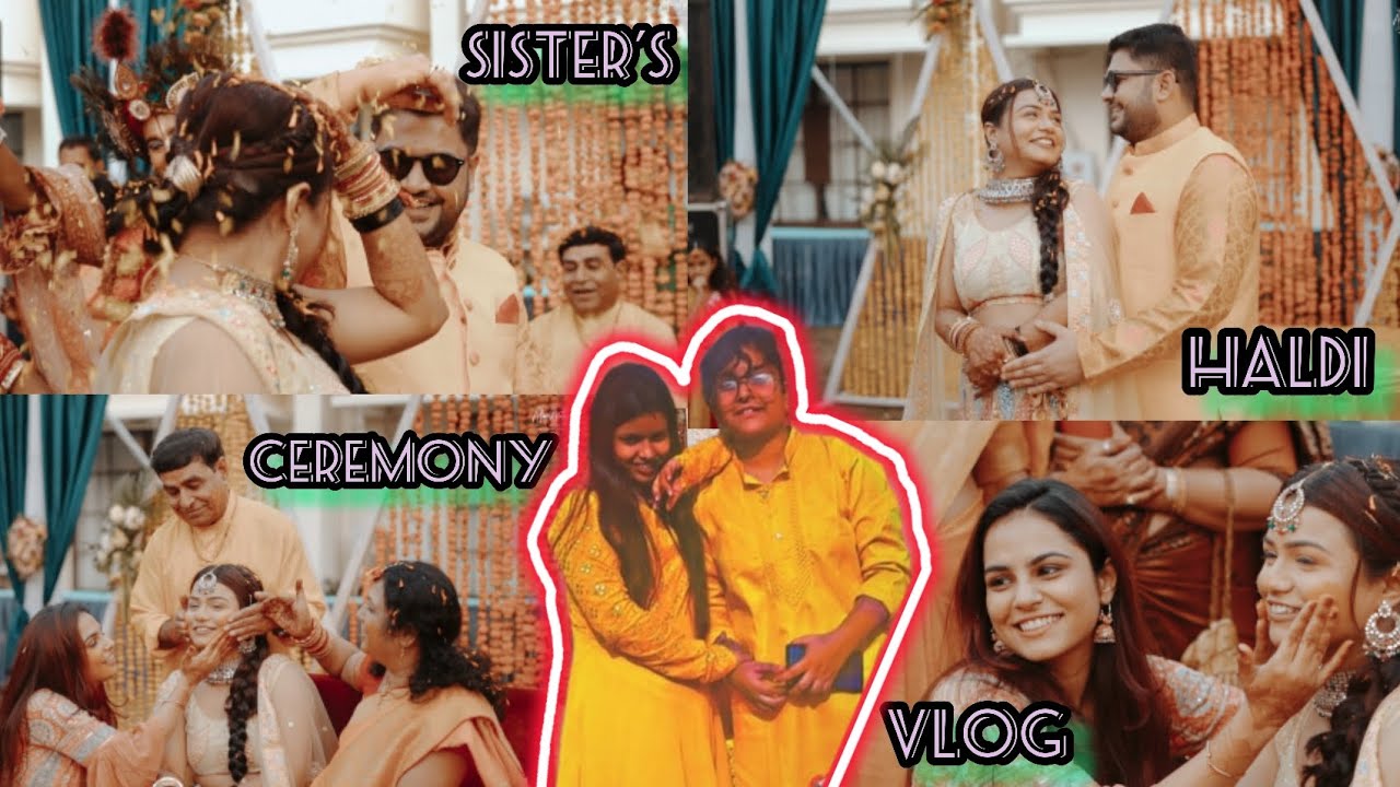 Sister's haldi function ♥️🍁 | Riya Doorwar Vlogs | #vlog16 - YouTube