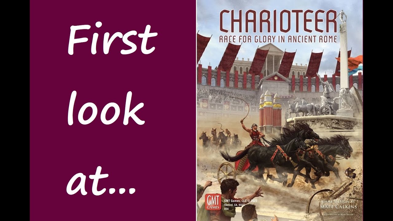 First look at Charioteer - a new game by Matt Calkins! - YouTube