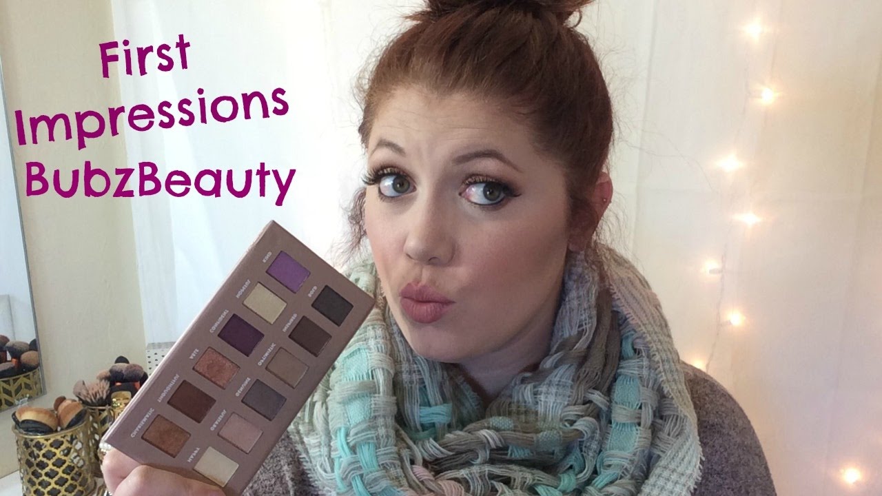 First Impressions || Bubzbeauty Palette || Traci LeAnn - YouTube