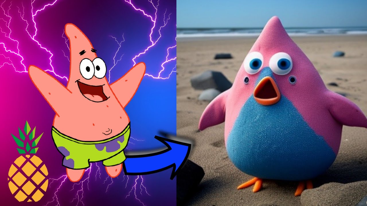 SPONGEBOB but BIRD - BOB 🔥 All Characters - YouTube