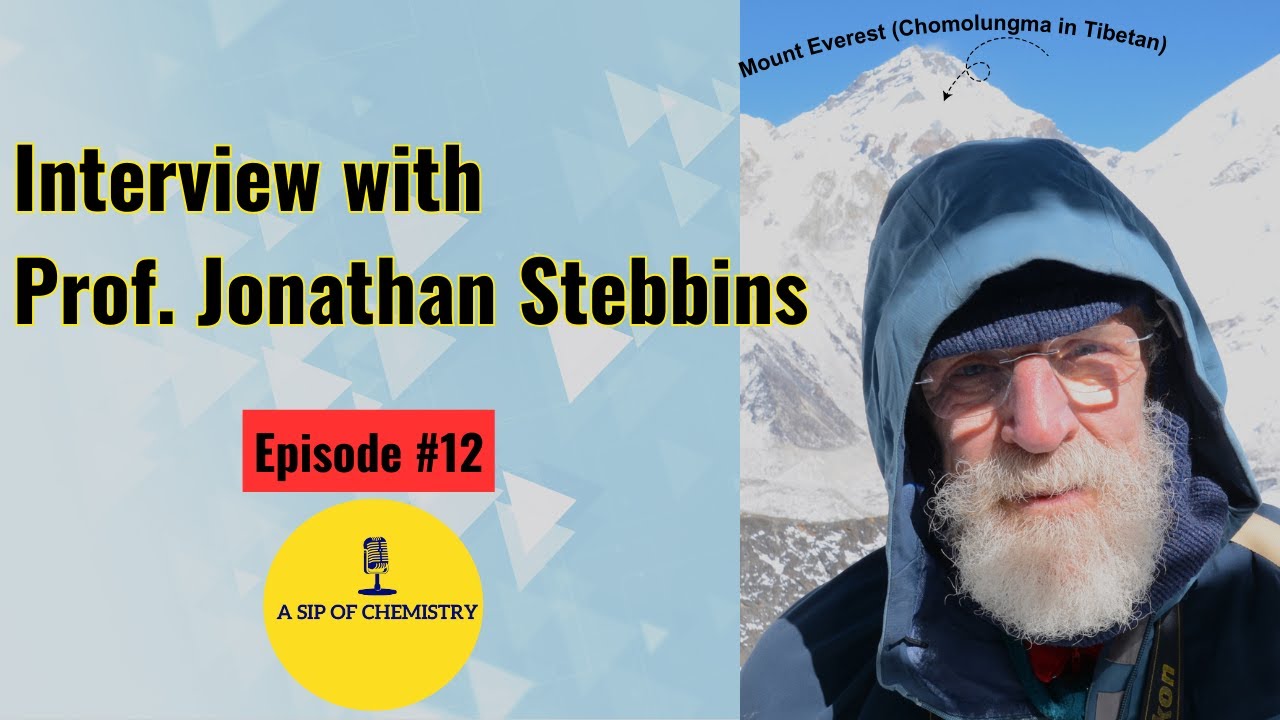 Interview with Prof. Jonathan Stebbins, A Sip of Chemistry, Ep. #12 ...