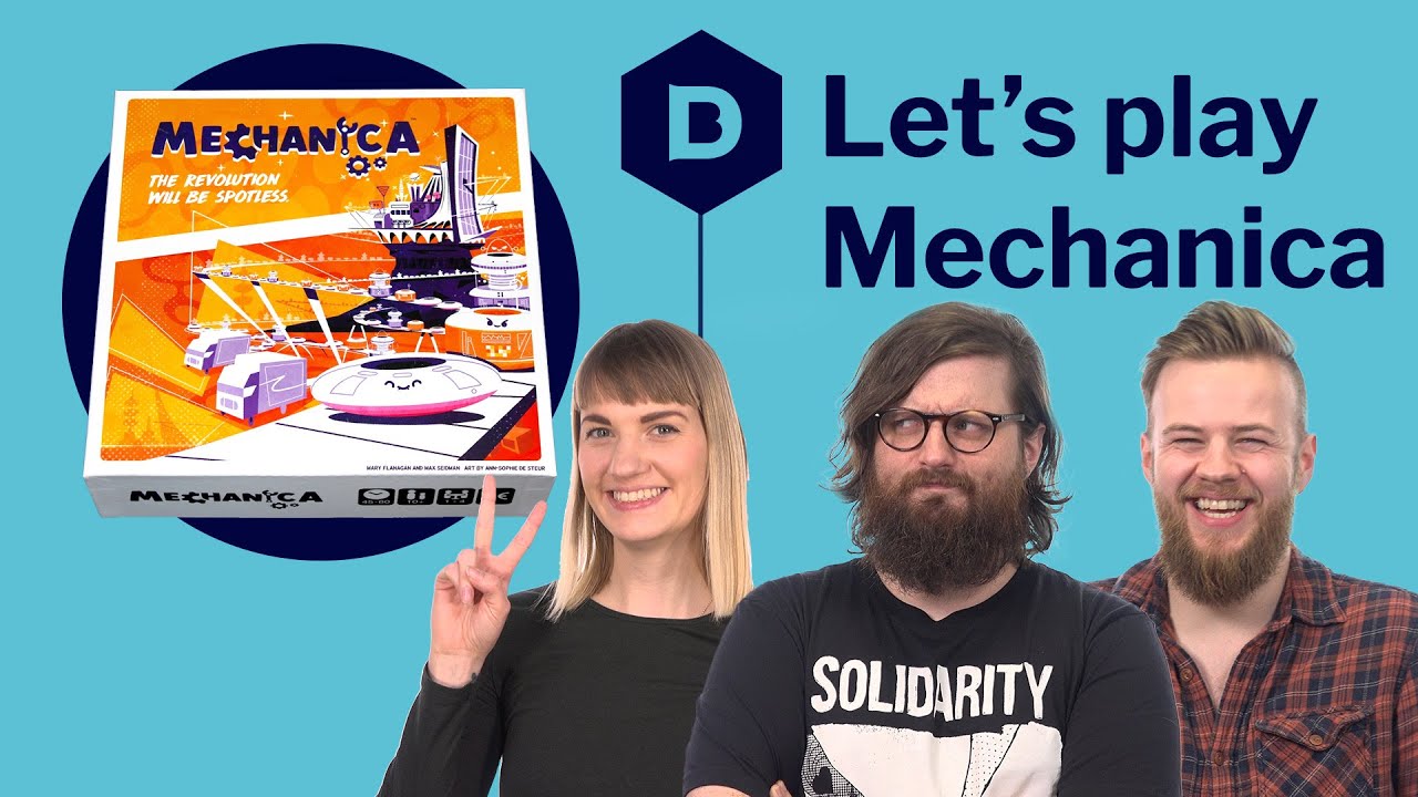 Mechanica Board Game Playthrough | Let's play Mechanica with Mary from ...